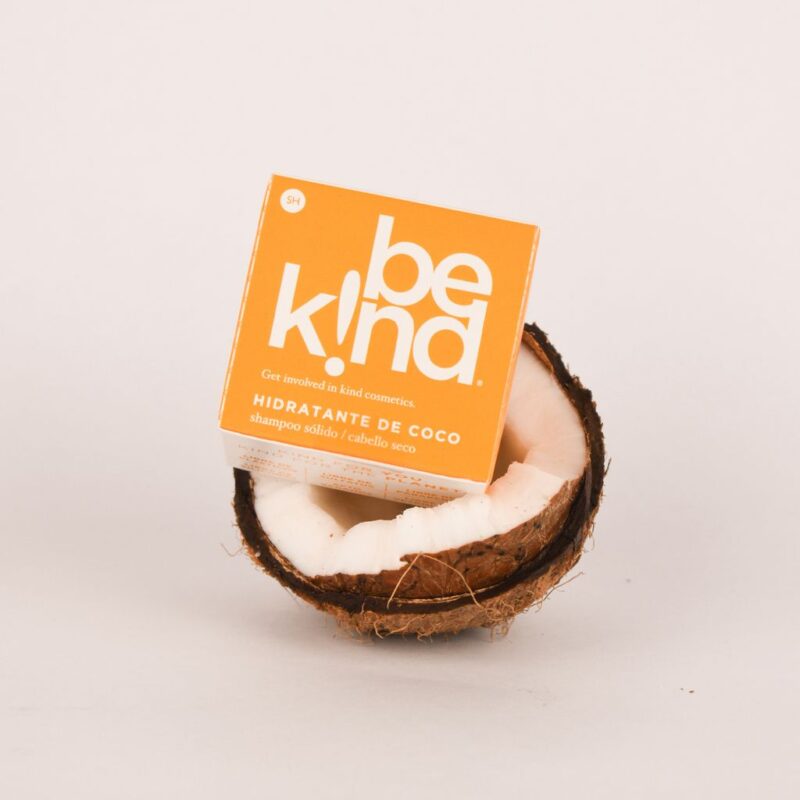 Shampoo solido Hidratante de Coco – BEKIND – Rulos En BsAs